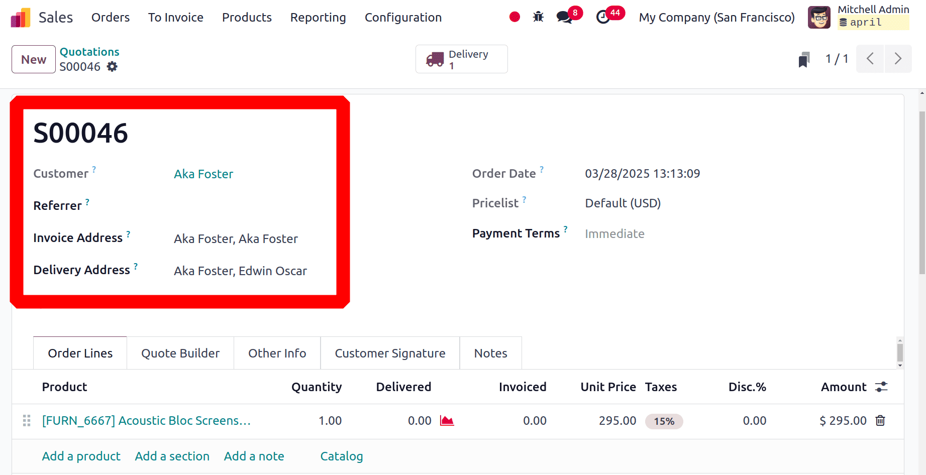 How to Manage Customer Invoices in a Business with Odoo 18 Accounting
