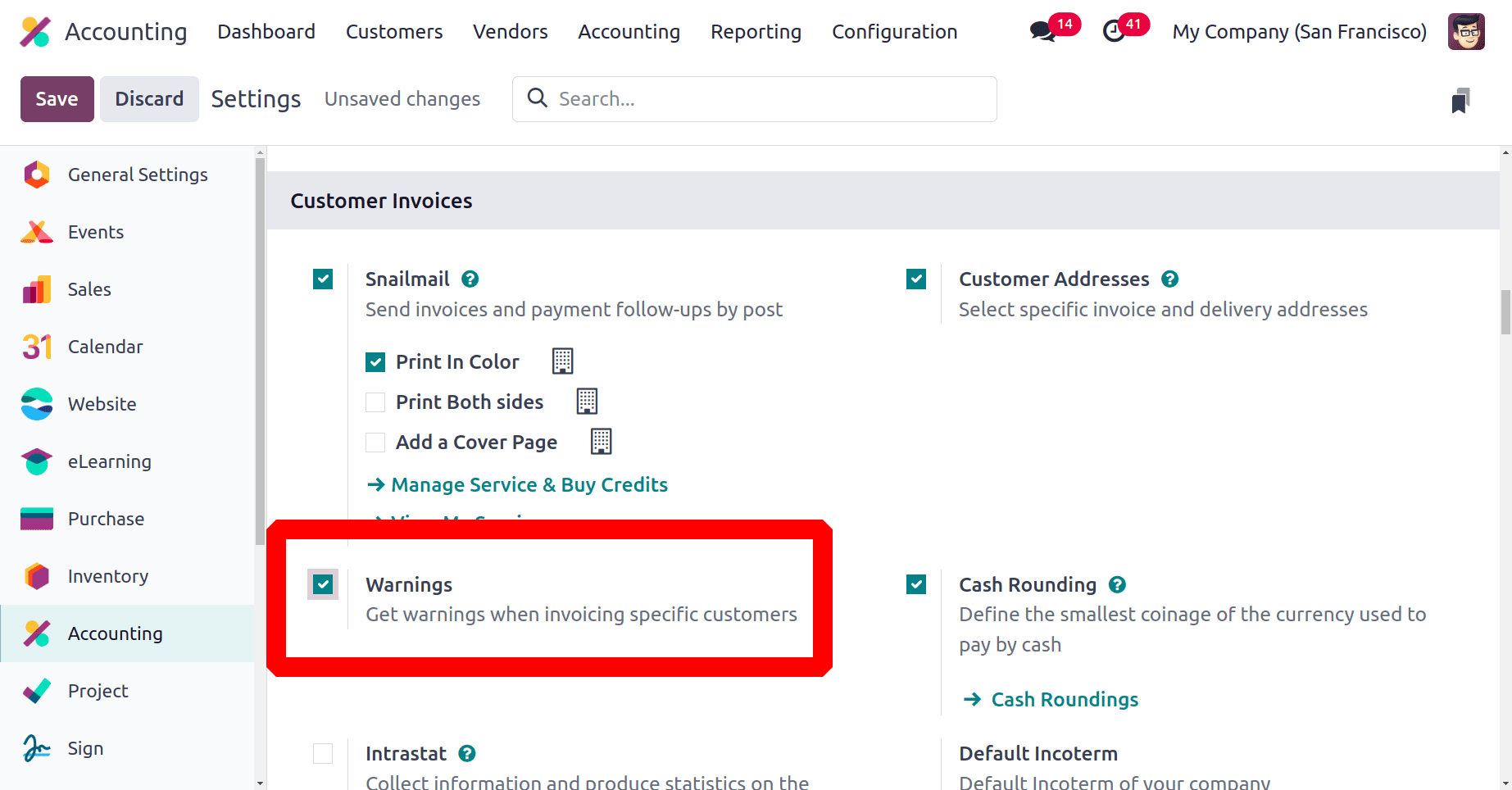 How to Manage Customer Invoices in a Business with Odoo 18 Accounting