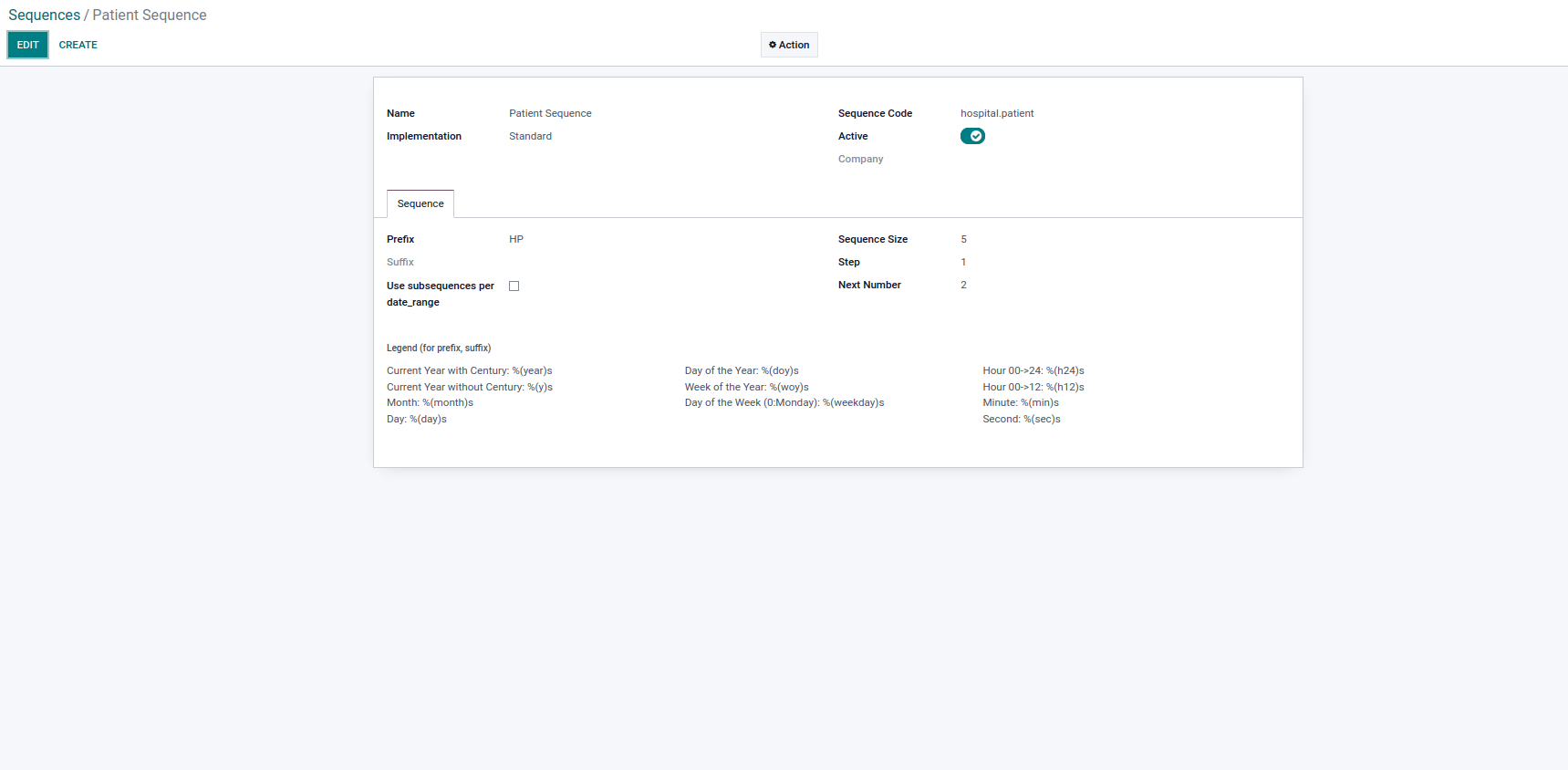 How To Create Sequence Number In Odoo 15
