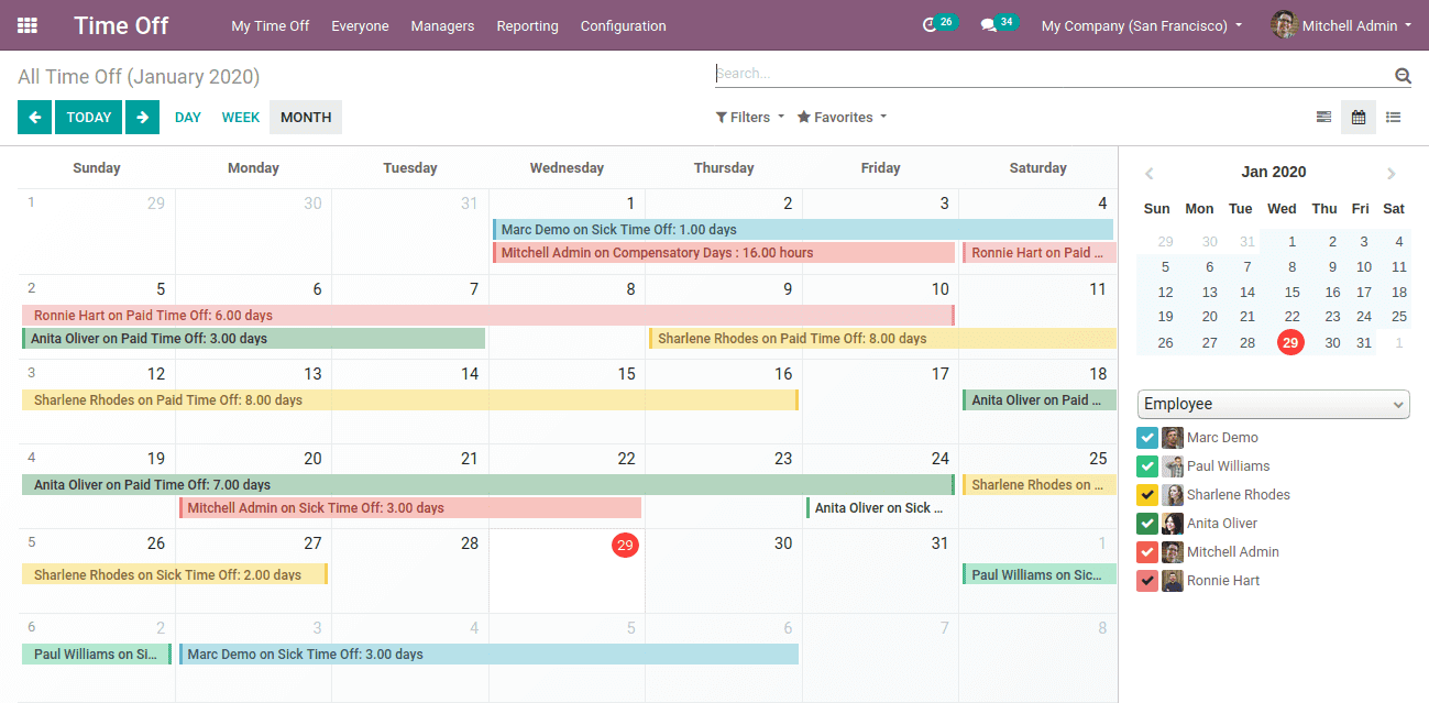 How to Manage Time Off in Odoo 13 How to Manage Time Off in Odoo 13
