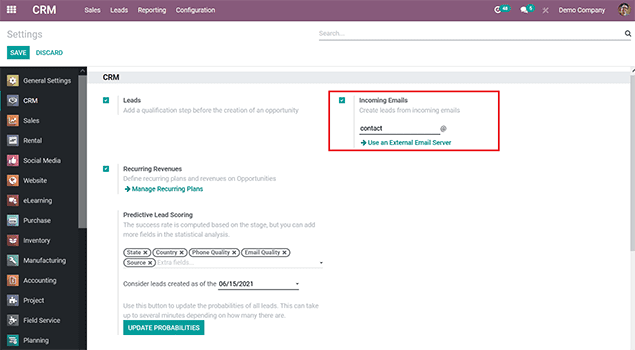 Odoo CRM | Best CRM in Odoo | Odoo CRM Module Integration