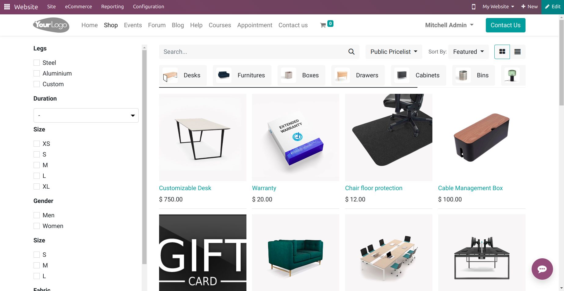 Odoo eCommerce and Website Builder | Odoo Website Development | Cybrosys