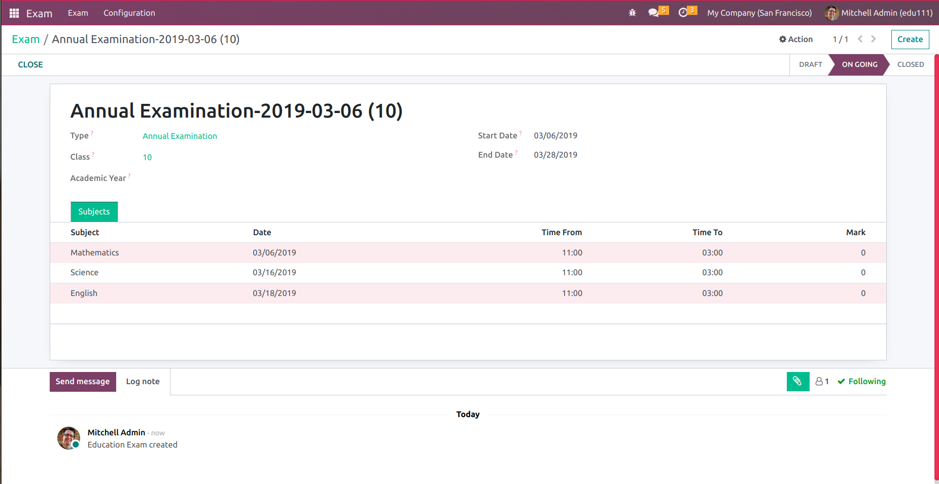 Odoo Education Erp Software Cybrosys Technologies