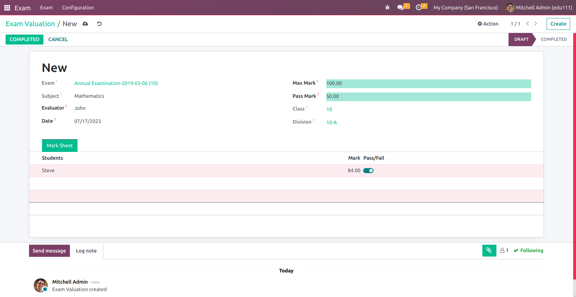 Odoo Education Erp Software Cybrosys Technologies