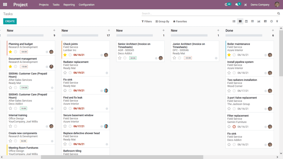 Odoo Project Management | Cybrosys Technologies