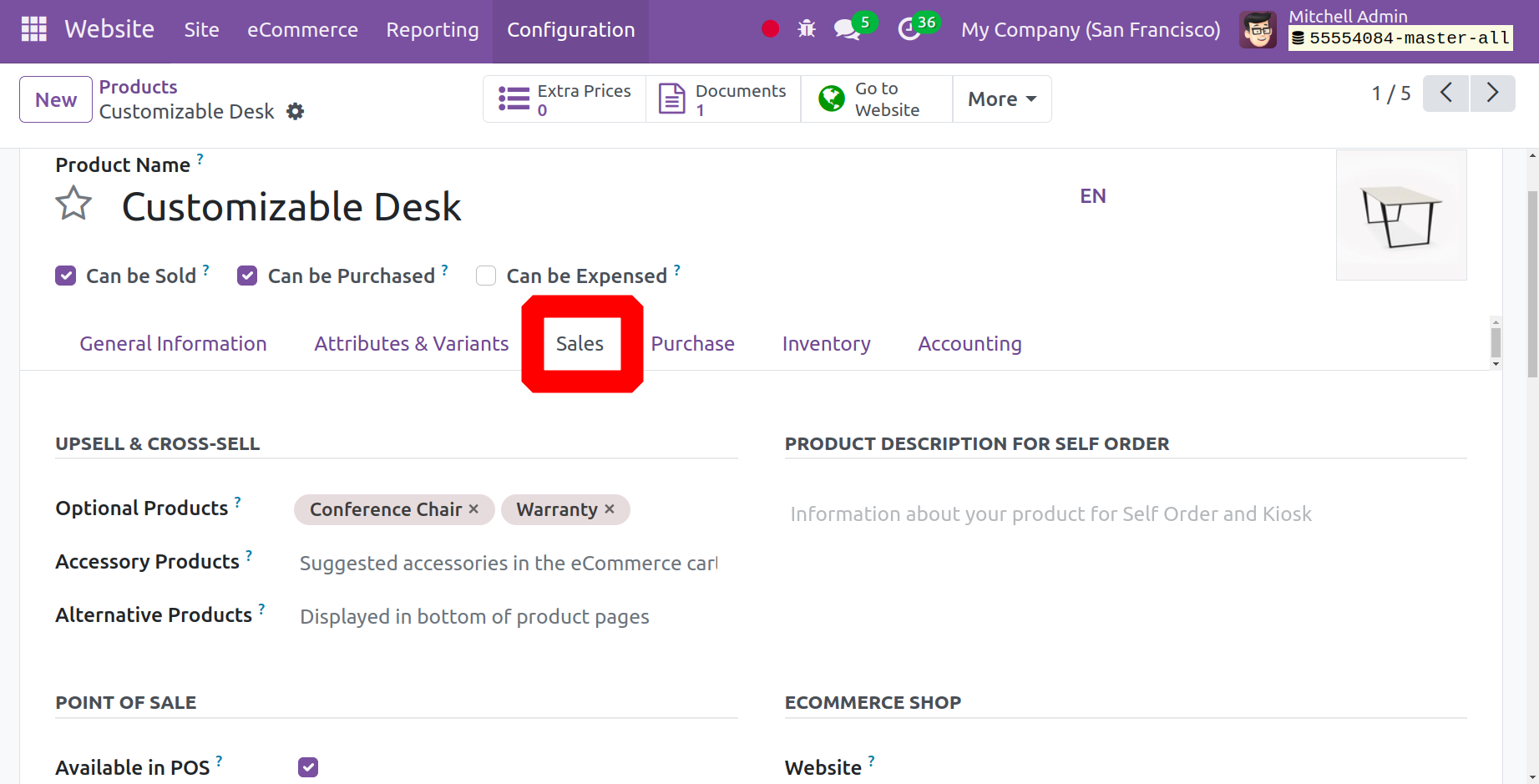 Ecommerce in Odoo 17 | Odoo 17 Community Book