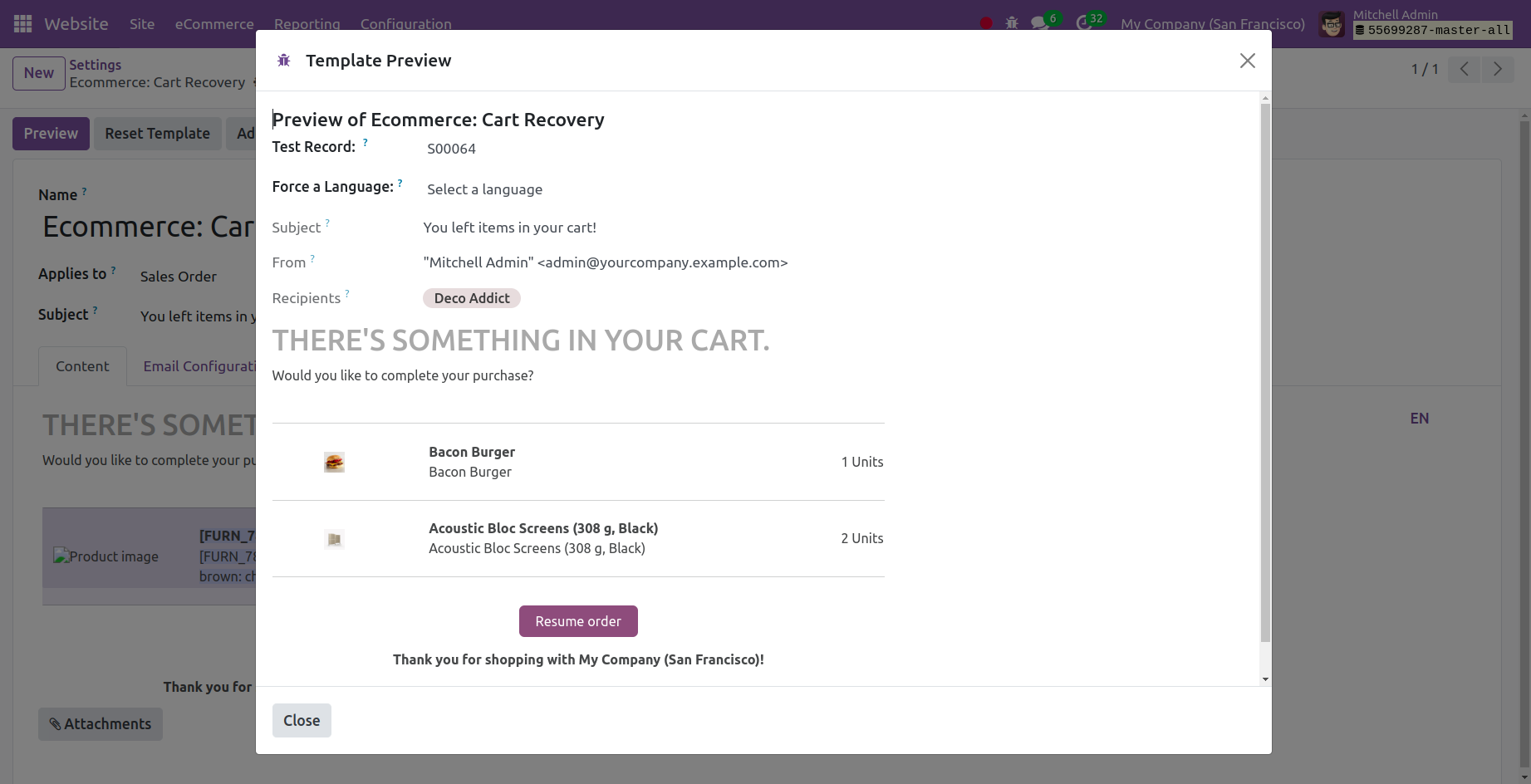 Ecommerce in Odoo 17 | Odoo 17 Community Book