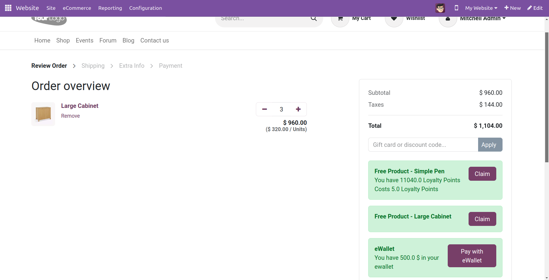 Ecommerce In Odoo 17 Odoo 17 Community Book