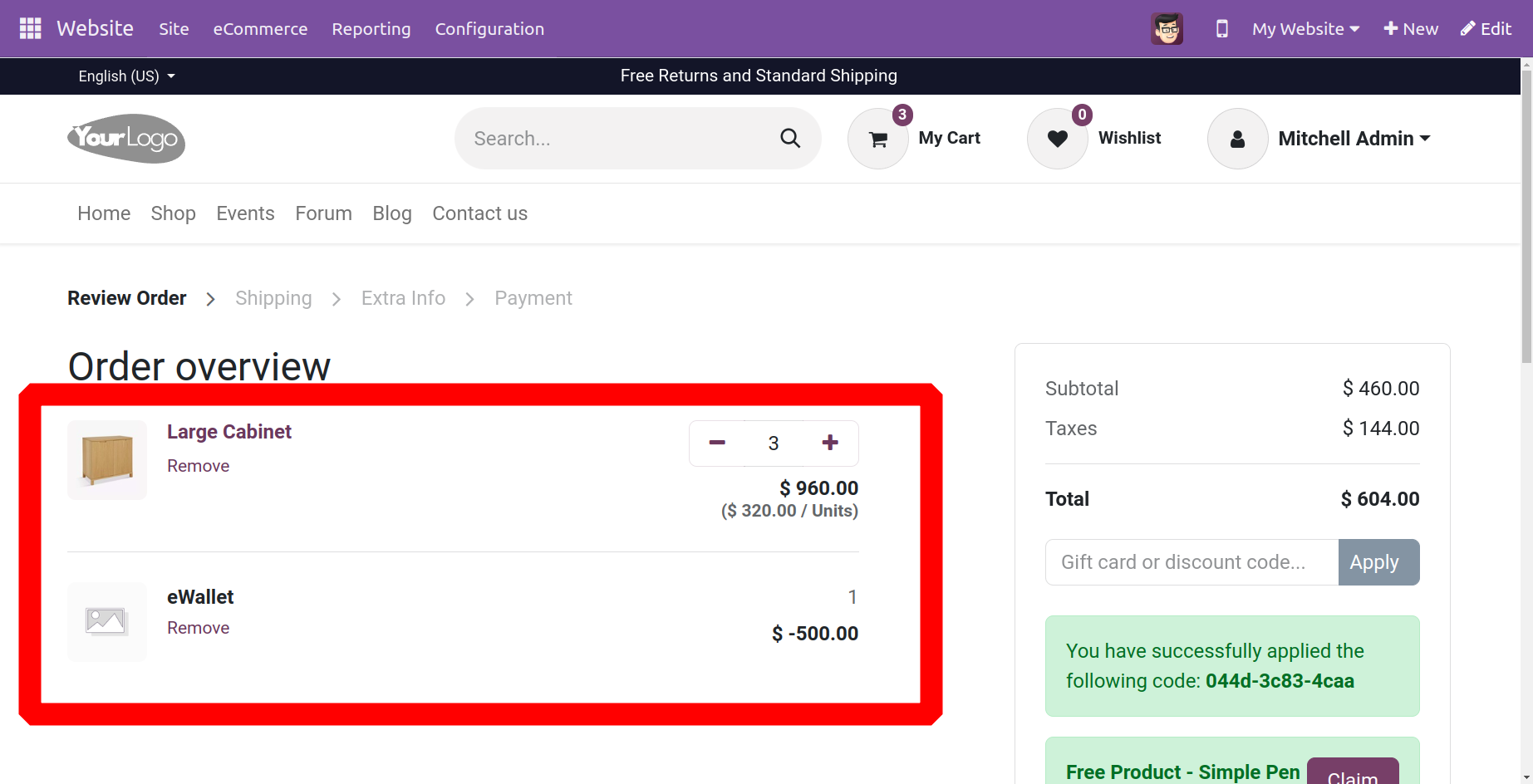 Ecommerce In Odoo 17 Odoo 17 Community Book