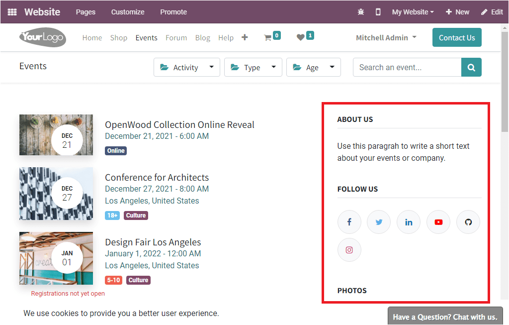 Customize Menu in Odoo 15 Website - Odoo v15 Enterprise Customize Menu in Odoo 15 Website - Odoo v15 Enterprise