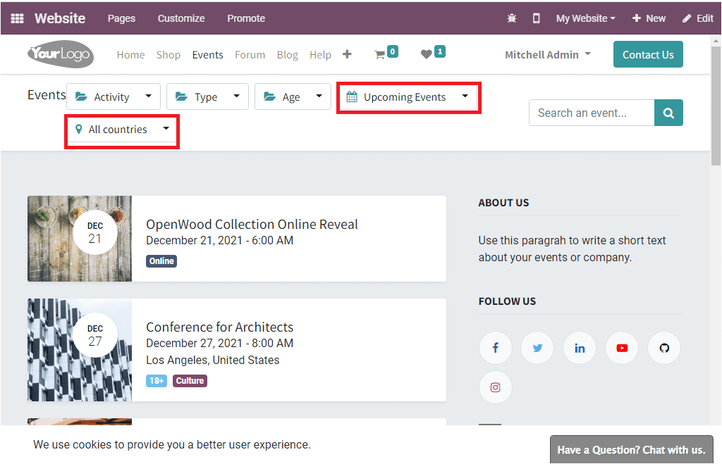 Customize Menu in Odoo 15 Website - Odoo v15 Enterprise Customize Menu in Odoo 15 Website - Odoo v15 Enterprise