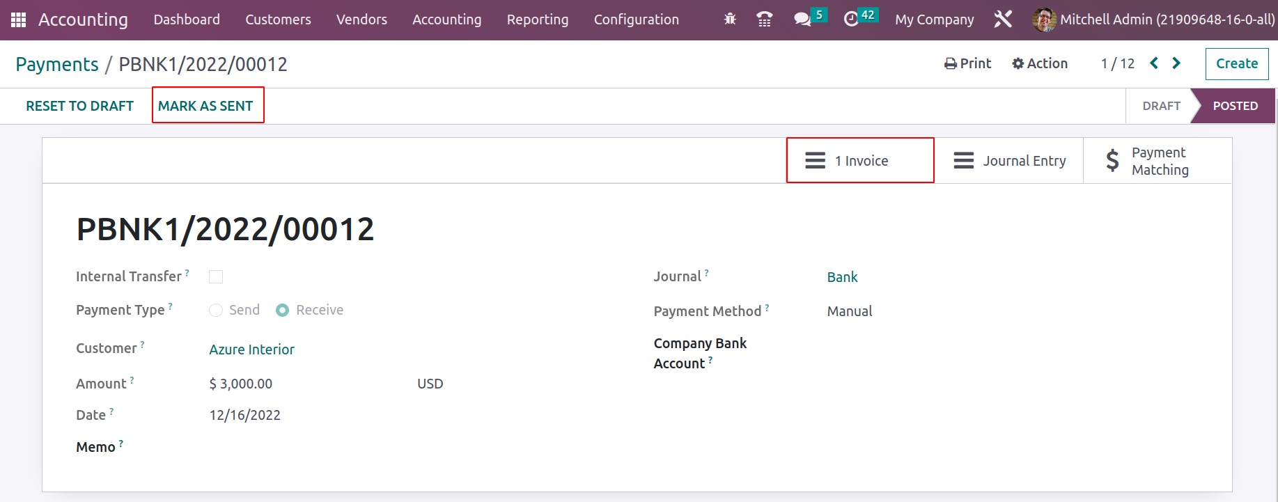 Customer Payments | Odoo 17 Accounting Book Customer Payments | Odoo 17 Accounting Book