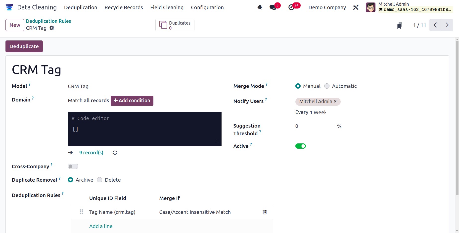 Data Cleaning in Odoo 17 | Odoo 17 Community Book