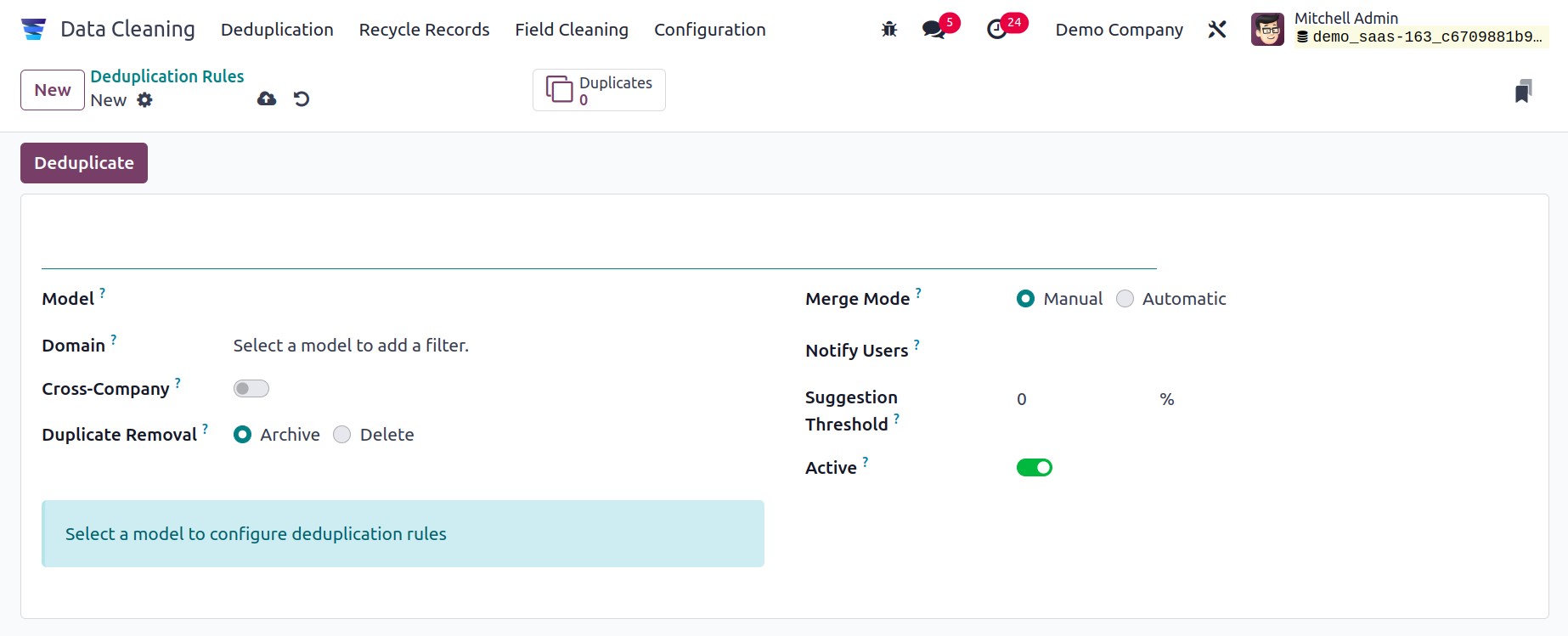 Data Cleaning in Odoo 17 | Odoo 17 Community Book