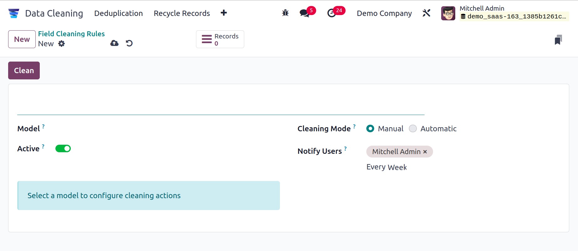 Data Cleaning in Odoo 17 | Odoo 17 Community Book