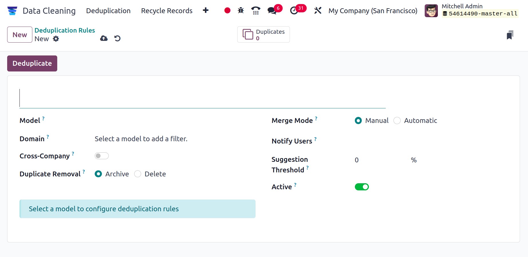 Data Cleaning in Odoo 17 | Odoo 17 Community Book