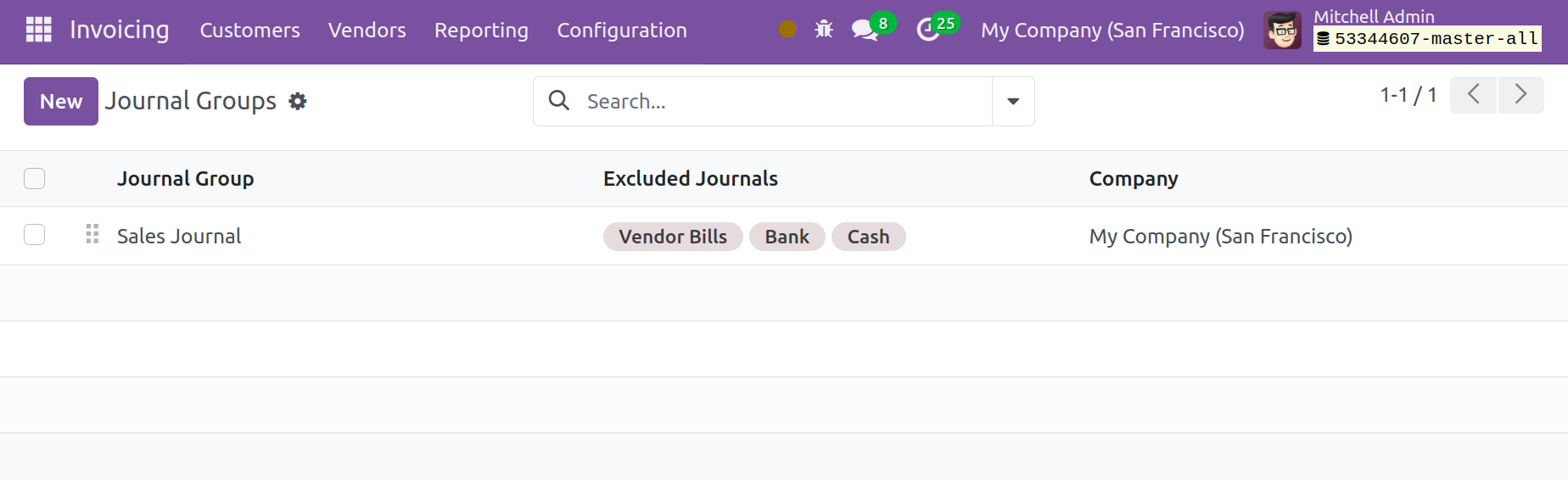 Journal Groups & Journal Entries in Odoo 17 Invoicing | Odoo 17 ... Journal Groups & Journal Entries in Odoo 17 Invoicing | Odoo 17 ...