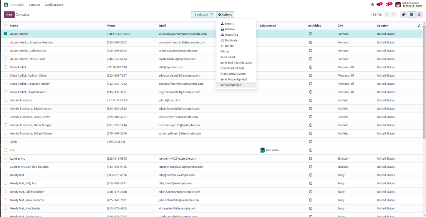 Create Server Actions Odoo 17 Development Book